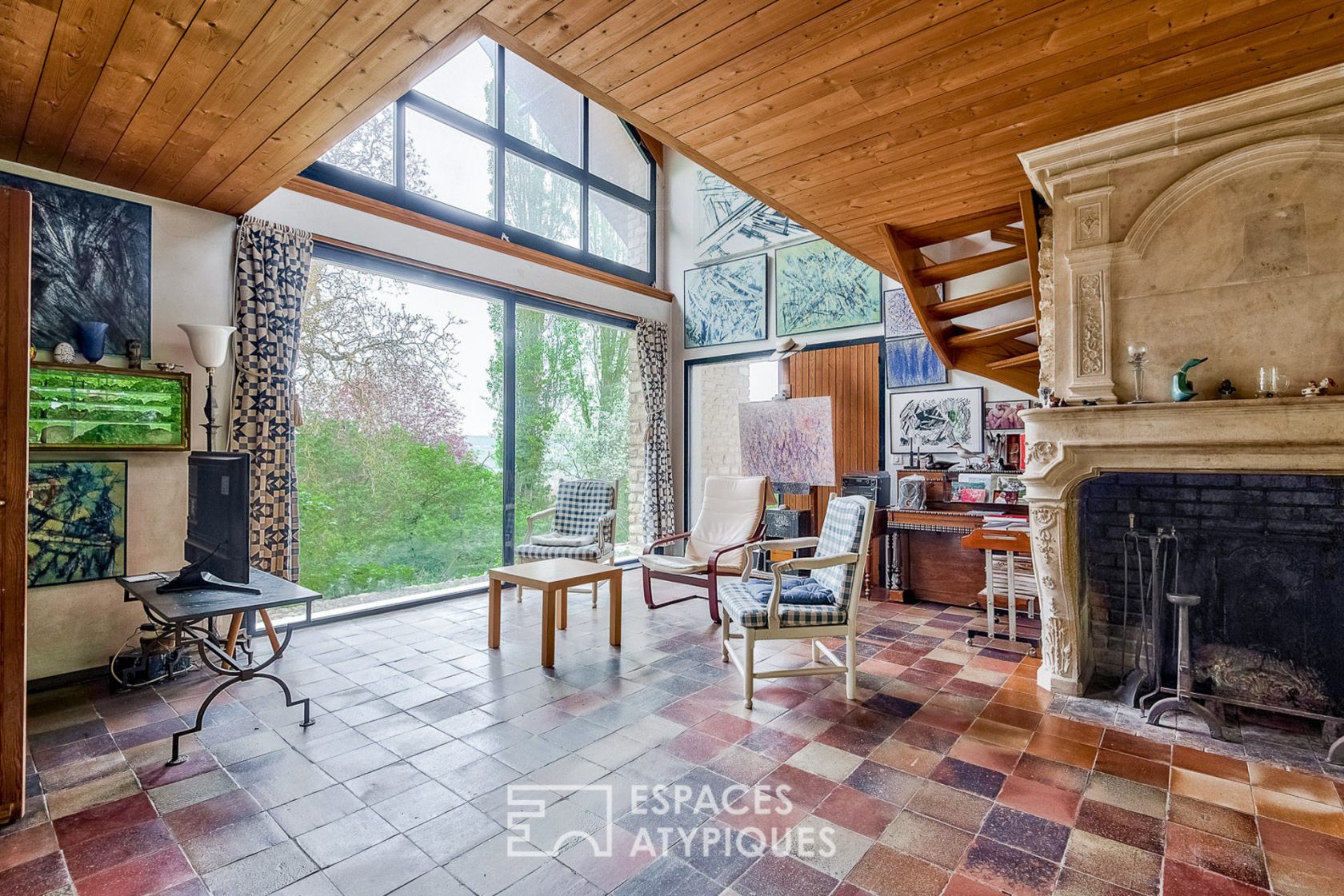 Vente Maison Lumineuse Avec Vue à Montainville 216 M2 Espaces