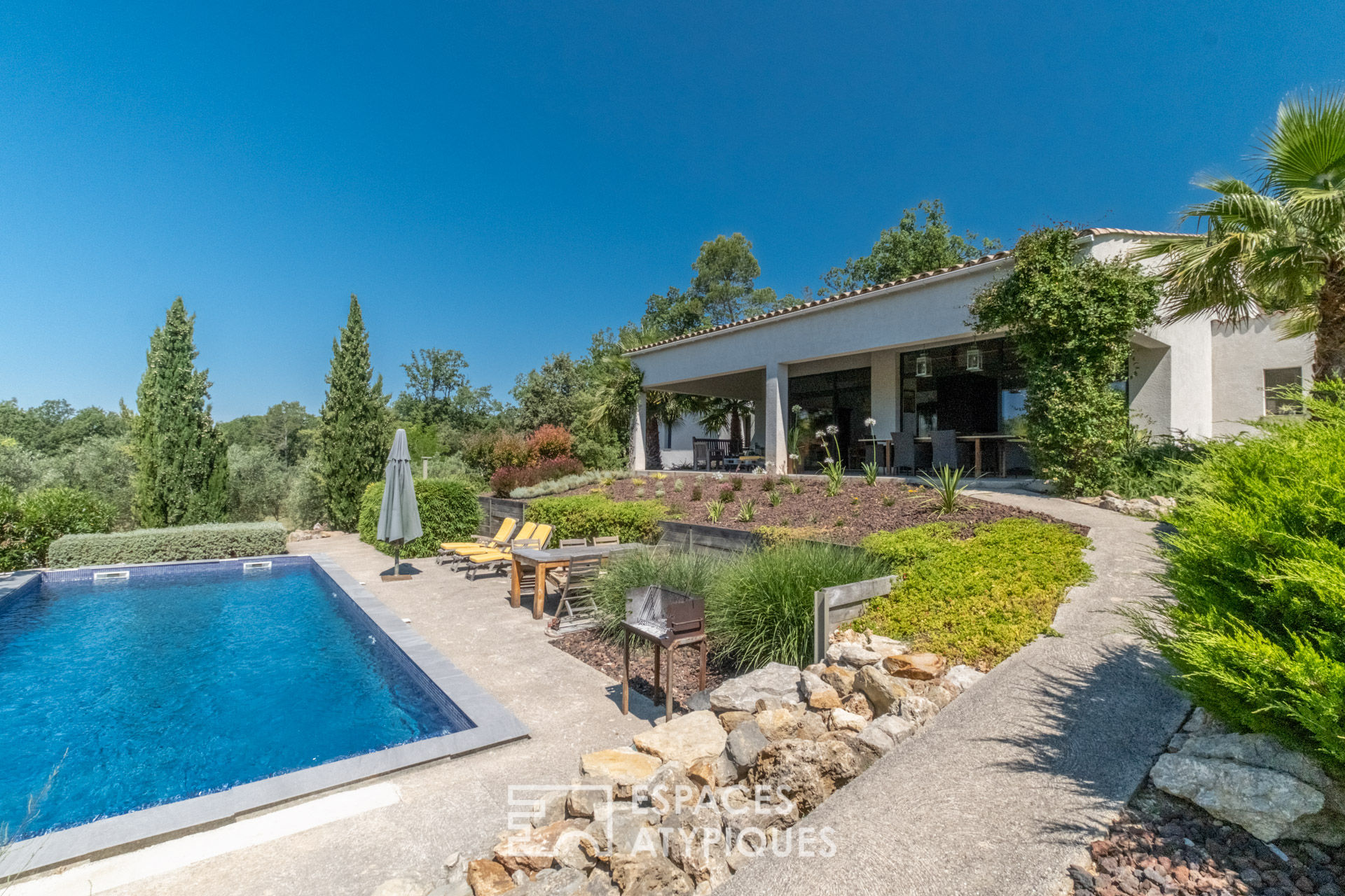 For sale Contemporary architect villa at LORGUES - 215 sqm - Espaces ...