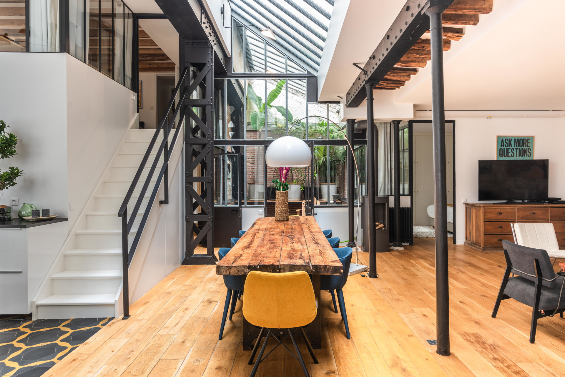 Loft d'architecte avec patio - Espaces Atypiques
