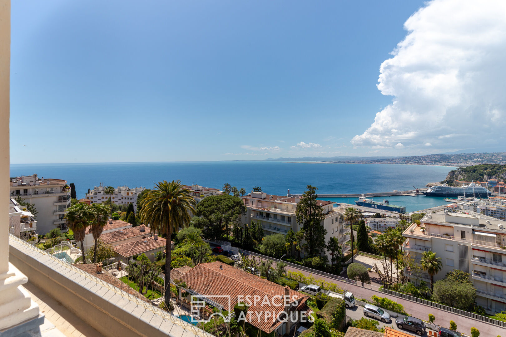 Vente Appartement dans une Demeure Bourgeoise avec vue mer à NICE - 122 ...