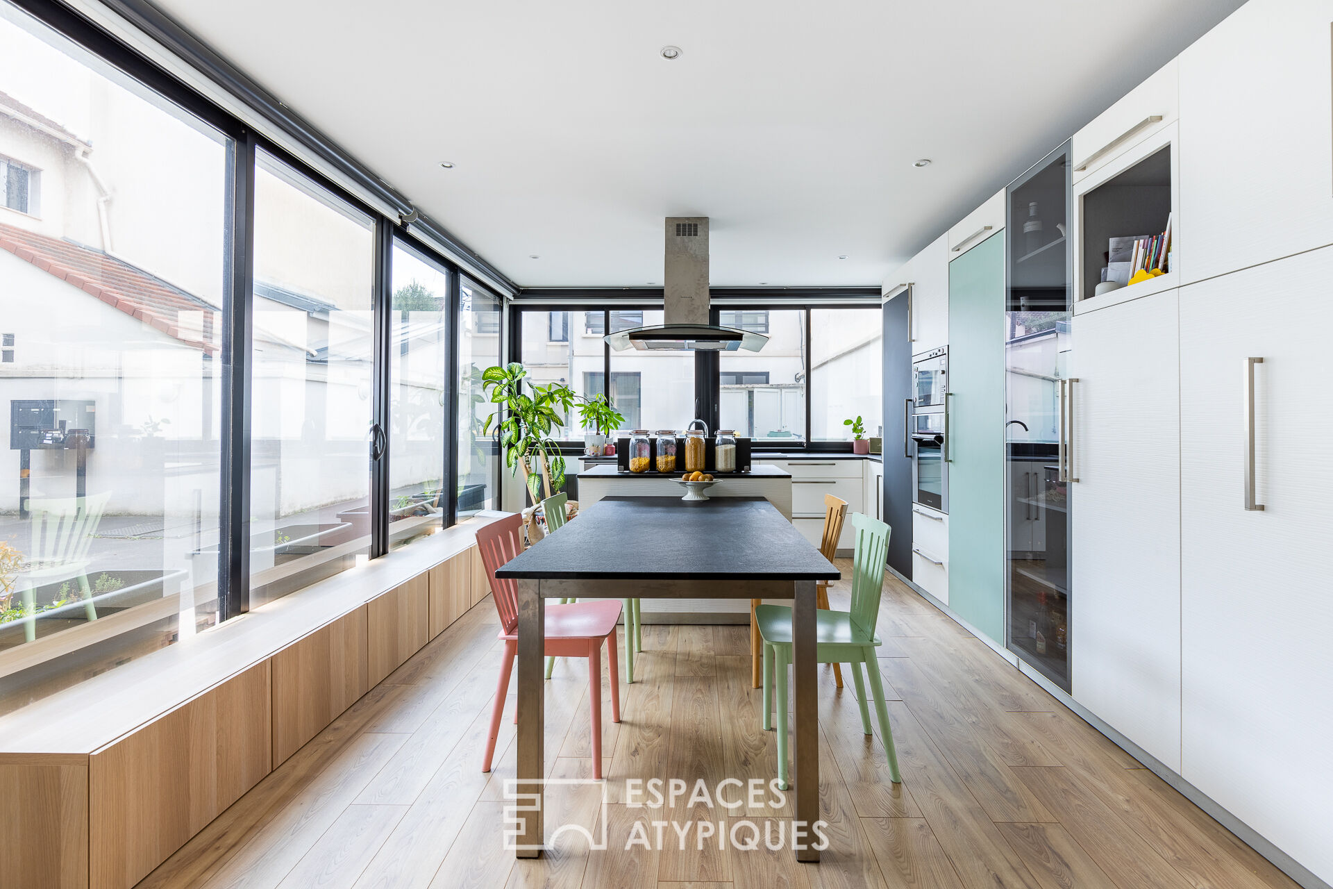 Vente Duplex esprit maison avec balcon exposé sud à COLOMBES - 115 m2 ...