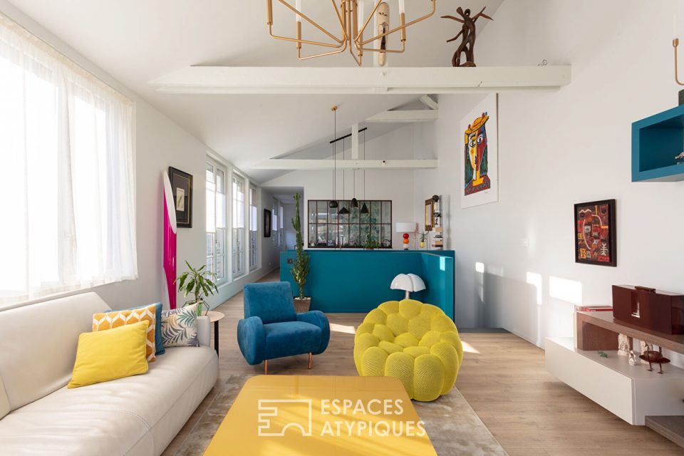 Vente Loft design en coeur de ville à LE MANS - 122 m2 - Espaces ...