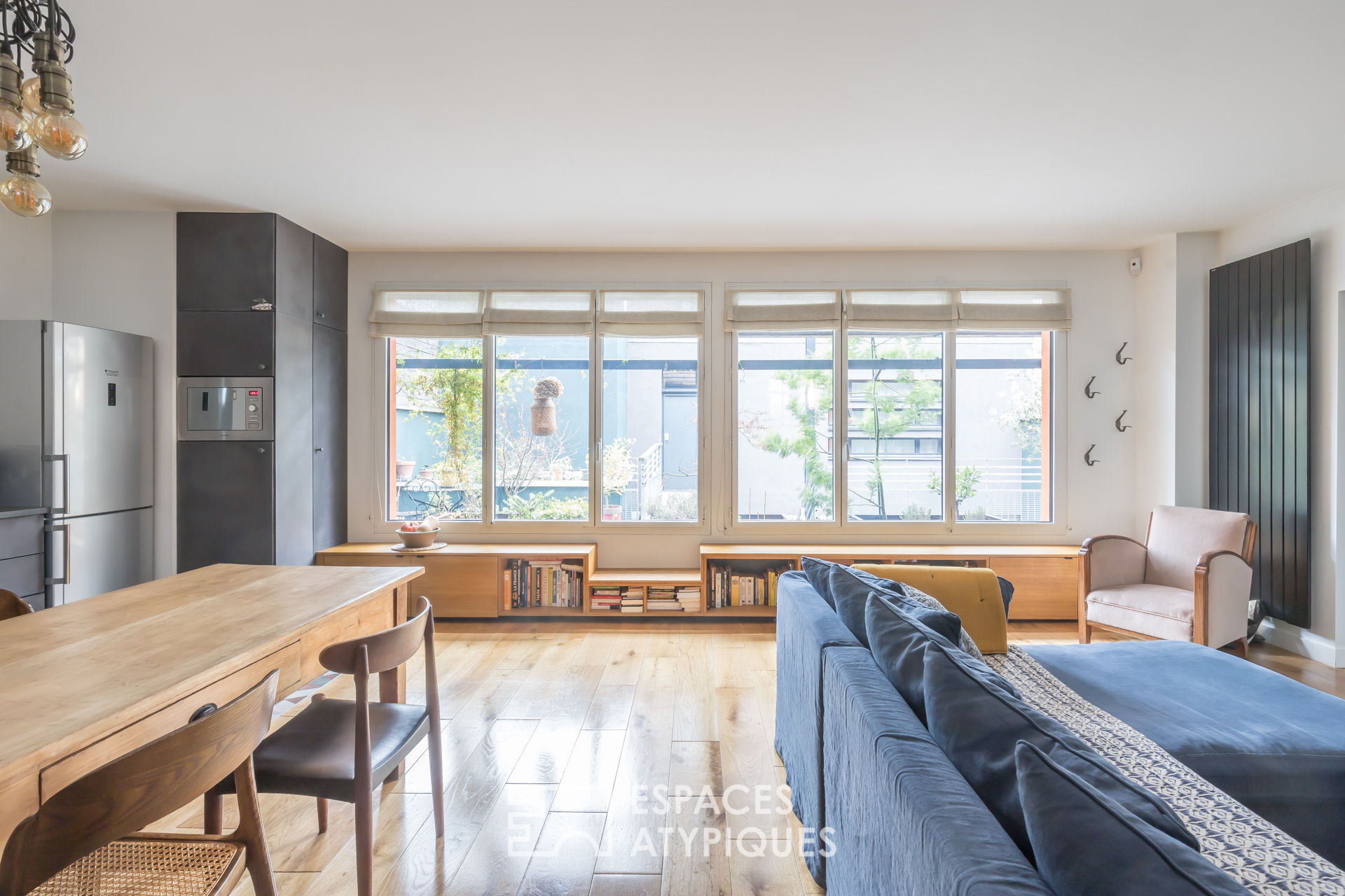 Vente Loft contemporain à LE PRE SAINT GERVAIS - 71 m2 - Espaces ...